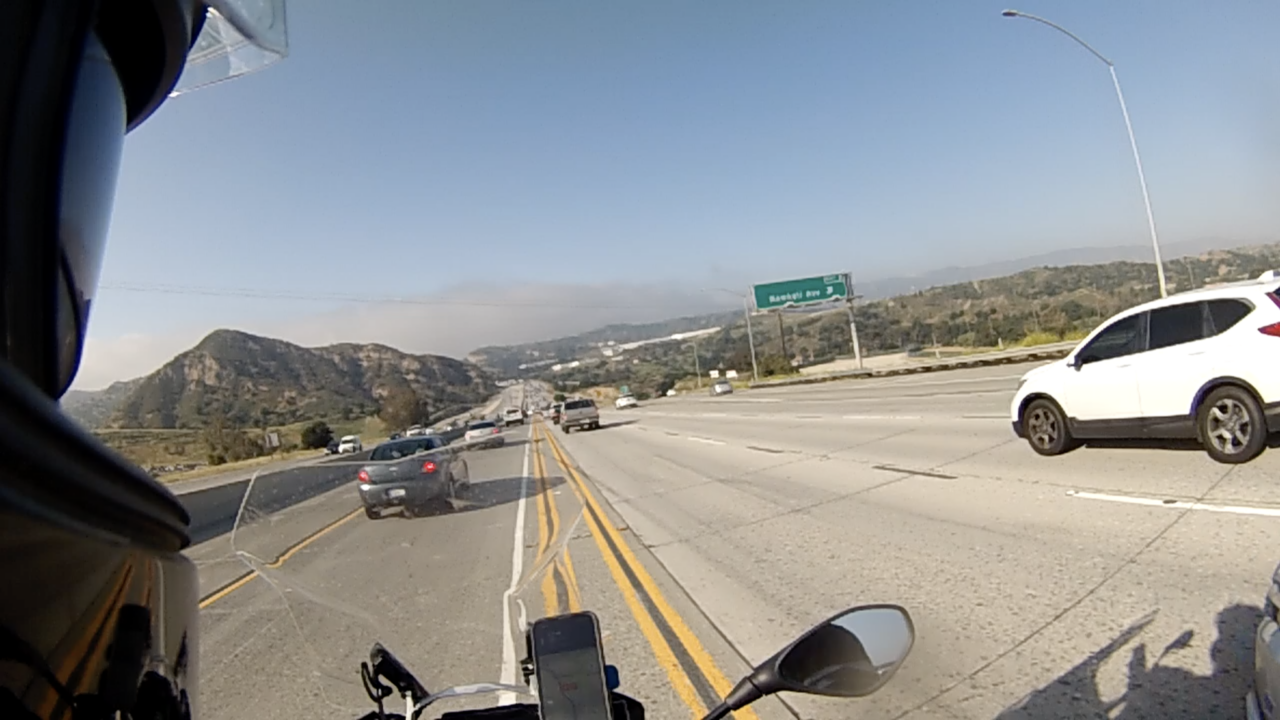 Splitting Traffic Lanes Safely | Russ Brown Motorcycle Attorneys®