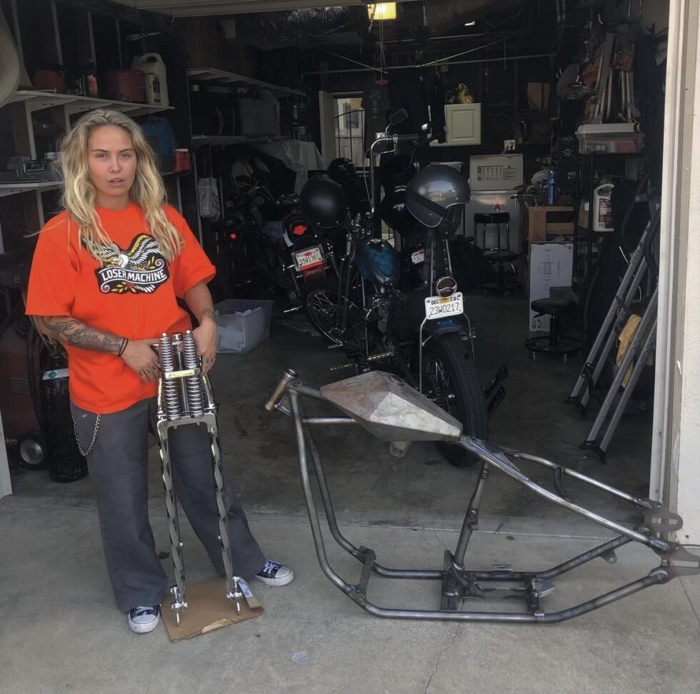 Meet Taylar Deiongh, a Female Bike Builder From Orange County | Russ ...